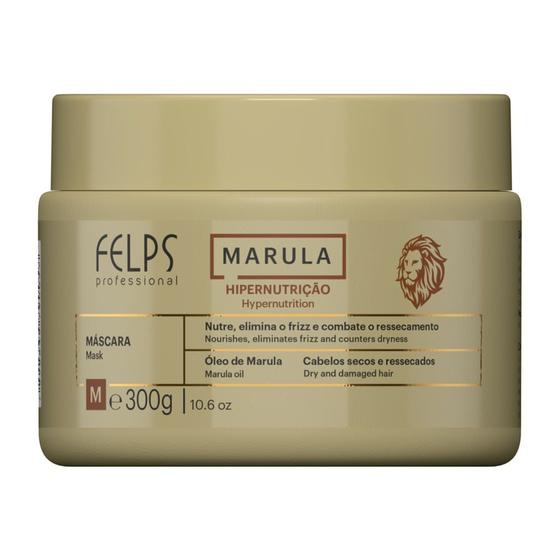 Máscara de Hipernutrição Felps Professional Marula 300g - Máscara ...