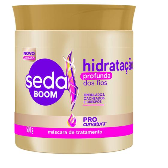 Máscara de Tratamento Seda Boom Pro Curvatura Hidratação Profunda dos ...
