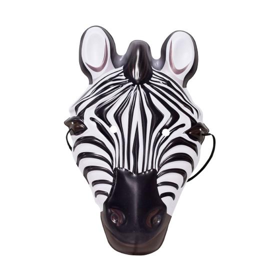 Máscara de Zebra Infantil para Festas e Fantasias - Sulamericana ...