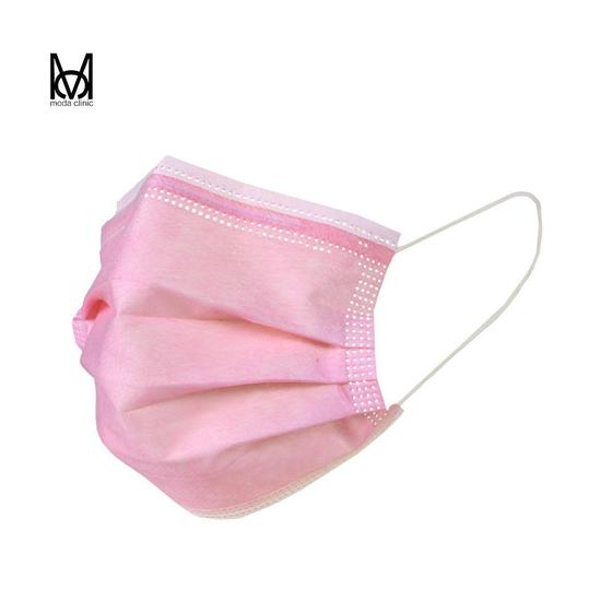 Mascara Descartavel Adulto- Rosa Pacote Com 50 Peças - Moda Clinic ...