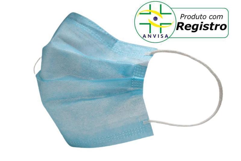 Máscara Descartável Com Filtro Tripla Facial 100 Unidades - Tfb Icare ...