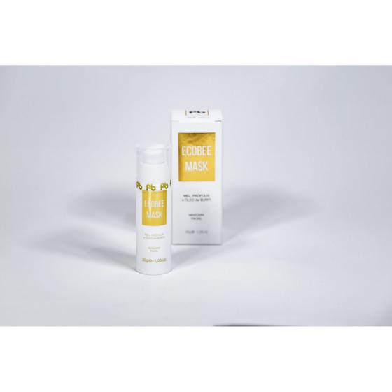Máscara Facial Hidratante a Base de Buriti Mel Própolis Ecobee Mask 30g ...