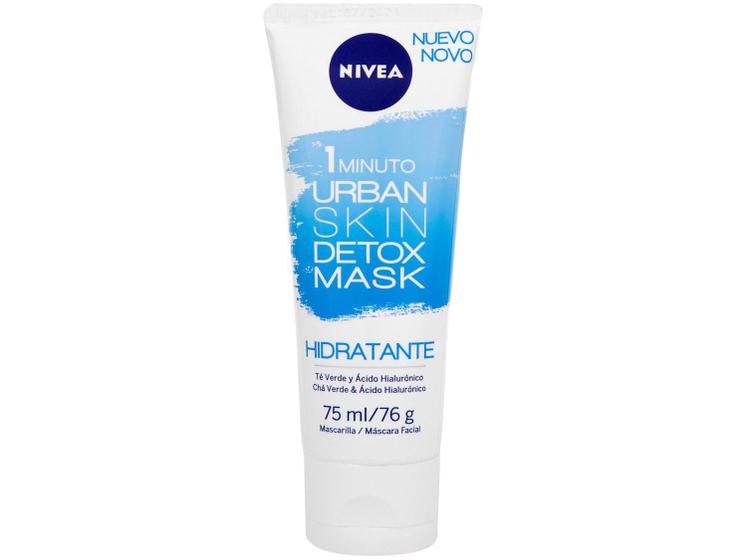 Máscara Facial Nivea - 1 Minuto Urban Skin Detox Mask 75ml - Máscara ...