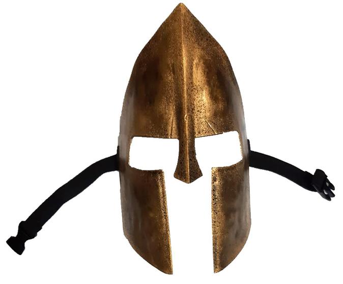 Mascara Gladiador Medieval Romano Elmo Festa Fantasia - Msw - Máscara ...