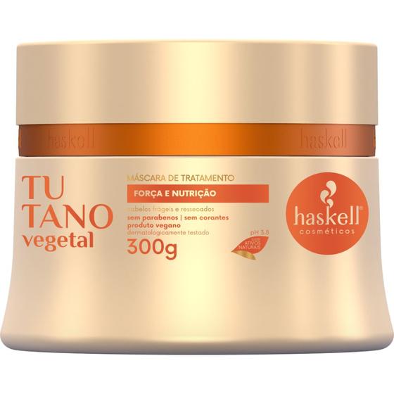 Mascara Haskell Tutano Força e Nutrição 300 ML - Máscara Capilar ...