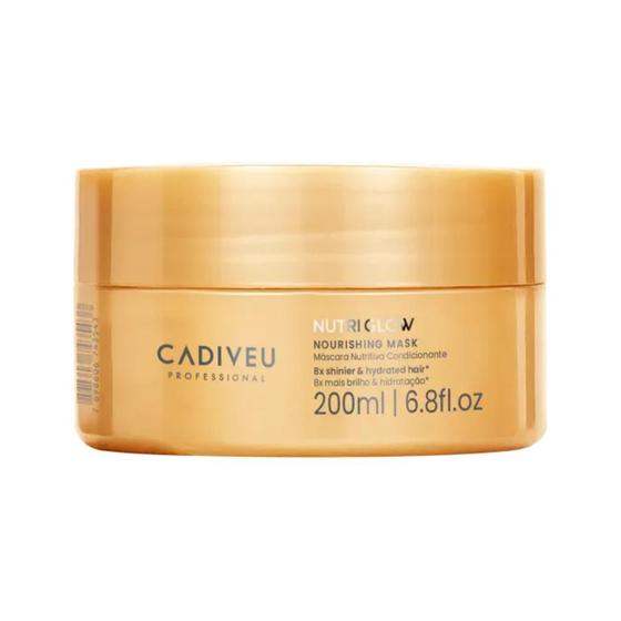 Máscara Hidratação e Nutrição Cadiveu Nutri Glow 200ml - Cabelos Seco e ...