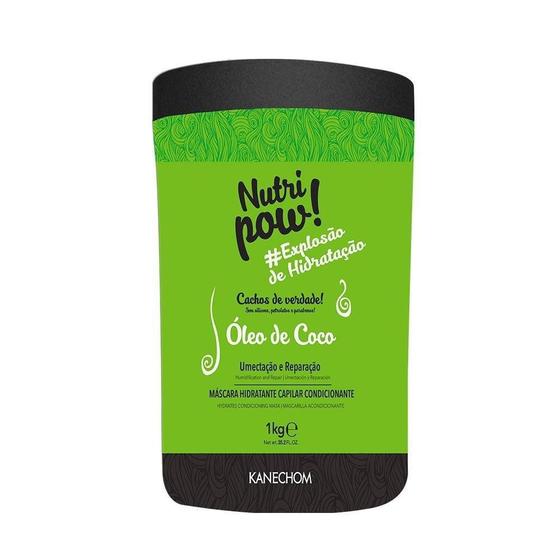 Máscara Hidratação Kanechom Nutri Pow Óleo de Coco 1Kg - Máscara ...