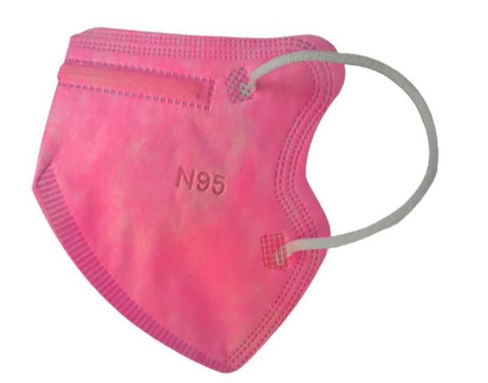 Máscara KN95 infantil rosa - caixa 10 unidades - EXMEDI - Máscara ...