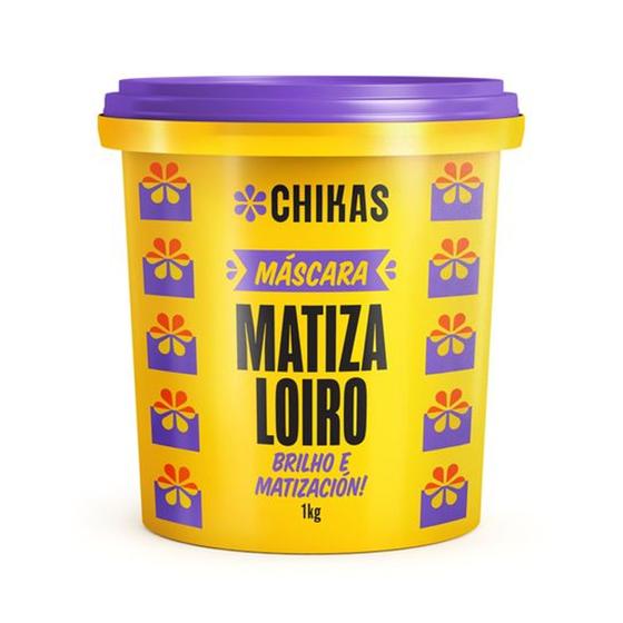 Mascara matiza loiro chikas 1kg - Máscara Capilar - Magazine Luiza