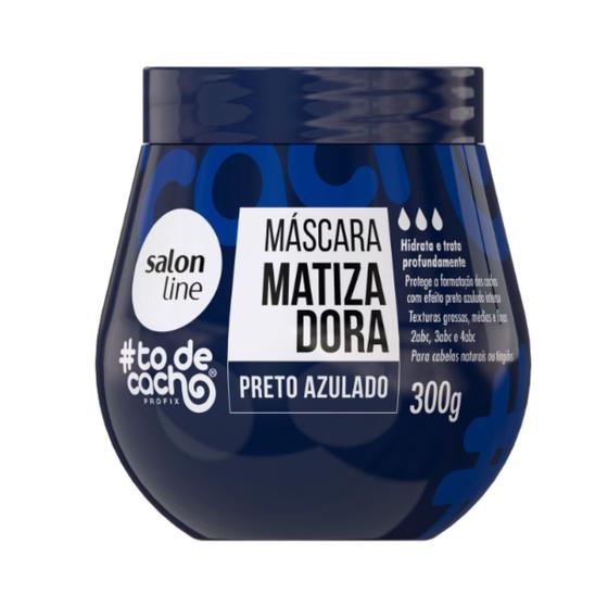Máscara matizadora salon line todecacho preto azulado 300g - Matizador ...