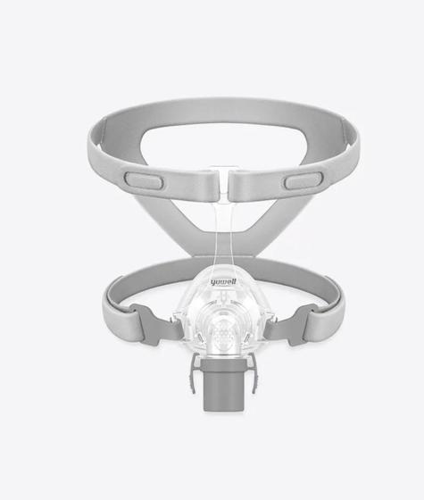 Máscara Nasal Cpap Bipap Com Apoio De Testa - Yuwell - Máscara Oronasal ...