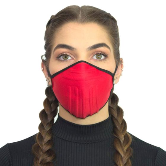 Máscara p.u reutilizavél vermelha bmask brasil - B Mask - Máscara ...