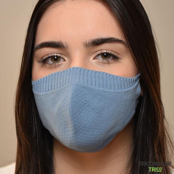 Mascara PFF de Proteção Antiviral e Antibacteriana Jeans - TRICOMPANY ...