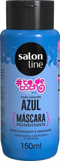 Mascara pigmentante salon line 150ml azul - Máscara Capilar - Magazine ...