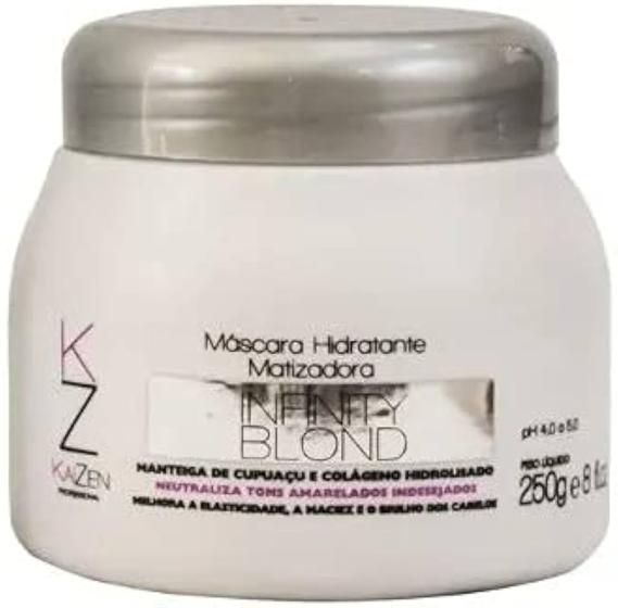 Mascara Platinum Blond Desamarelador Infinity Kaizen 250gr - Kaizen ...