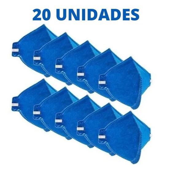 Máscara Respiração sem Válvula PFF2 ProSafety - 20 unidades - Pro ...