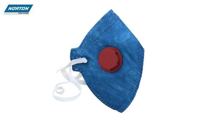 Máscara Respirador Descartável Pff1 Norton Com Válvula - Máscara ...