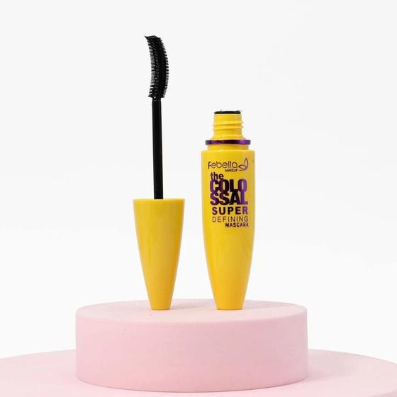 Máscara Rimel Preto Colossal Super Febella COD MA3042 - Máscara e Rímel ...