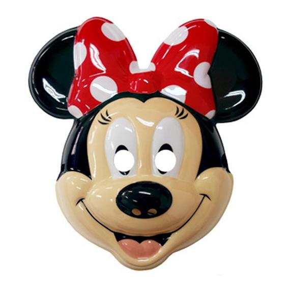 Máscara Rosto Minnie Vermelha para Fantasias - Alpha Festas - Máscara ...