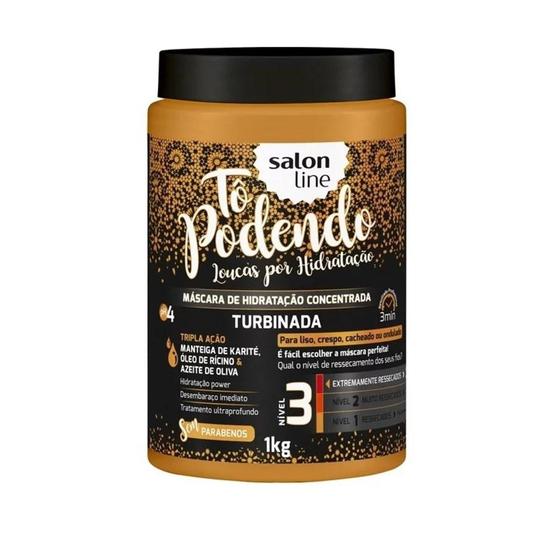 Máscara Salon Line To Podendo Turbinada 1Kg Nivel 3 - Máscara Capilar ...
