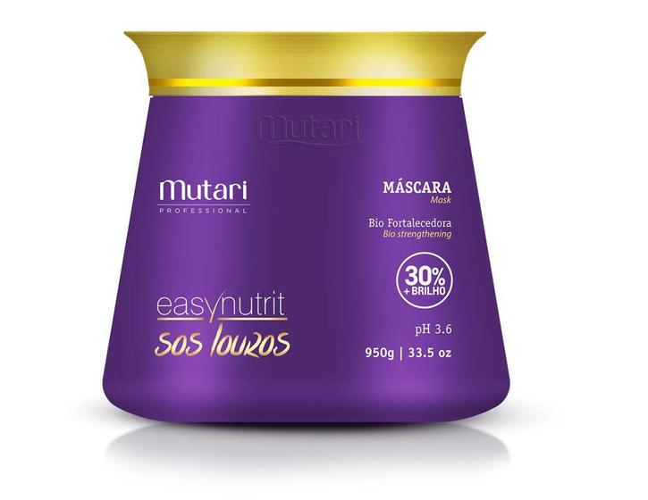 Mascara sos louros bio fortalecedora pf 1kg - MUTARI - Máscara Capilar ...