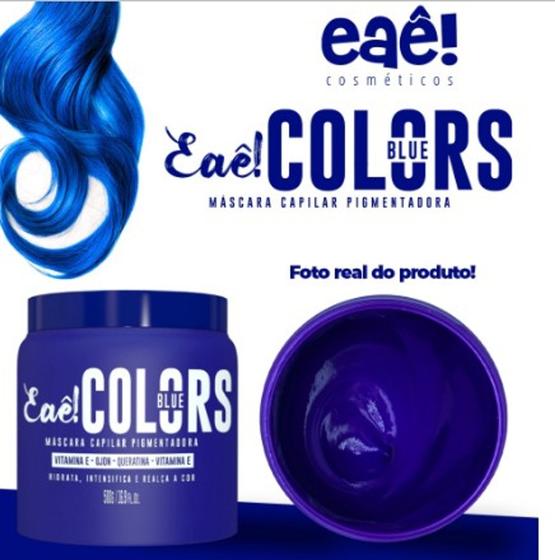Máscara Tonalizante 500gr Matizadora Hidratante Eaê! Colors Original ...