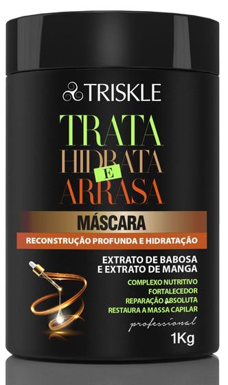 Mascara Triskle Mais Q Onda Trata Hidrata E Arrasa 1kg - Máscara ...