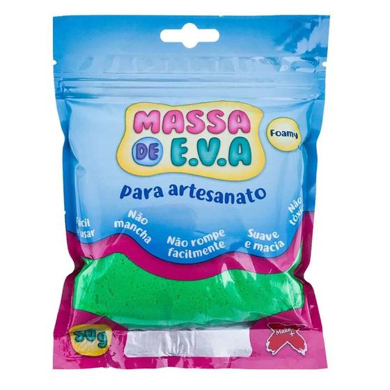 Massa De Eva 50g Massinha Modelar Slime Artesanato Brincar - Make ...