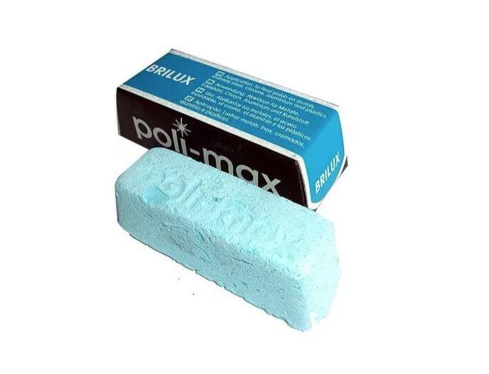 Massa de Polir Metal Cromado Aluminio Plastic Brilux 27x80mm - Poli-max ...