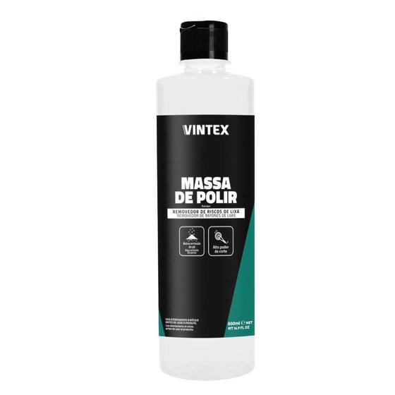 Massa de Polir Polimento Automotivo Tira Riscos Manchas 590g Vintex Vonixx - Polimento ...