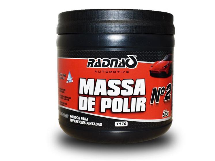 Massa de Polir Radnaq Nº2 Remove Riscos Manchas Superficial - Polimento ...