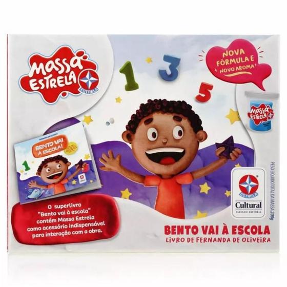 Massa Estrela Livro Bento Vai à Escola - Estrela - Massinha - Magazine ...