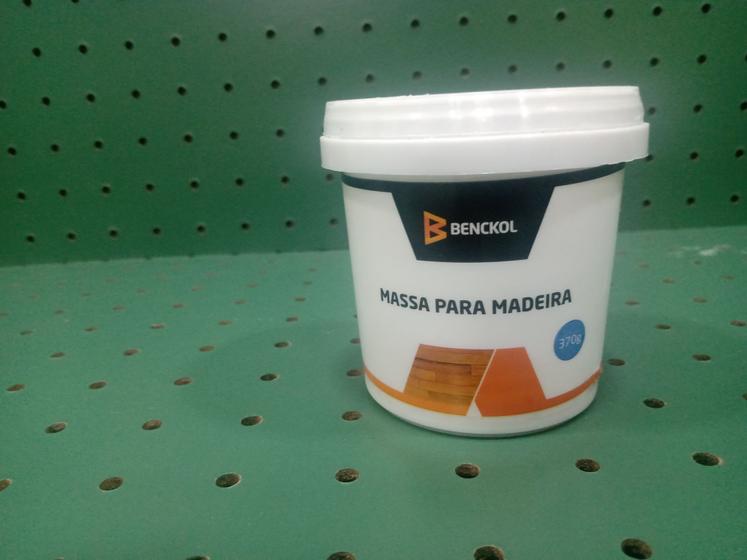 Massa f 12 na cor branca com 370g. - LOJA & CIA - Massa para Madeira ...