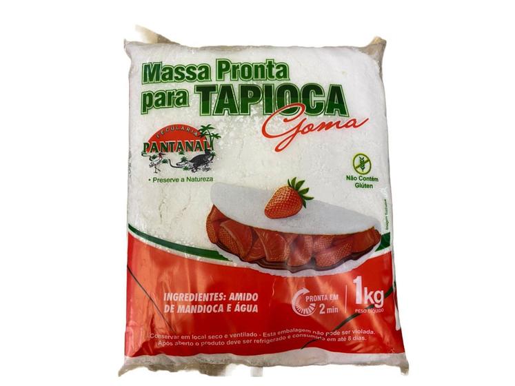Massa Goma De Tapioca - Pantanal 100% Natural 10 Kg - Tapioca ...