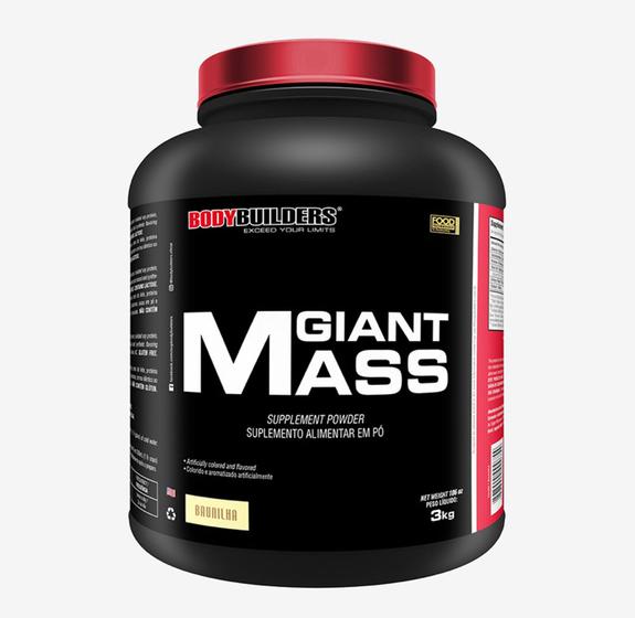 Massa - Hiper Amazing Mass - 3kg - Bodybuilders - Giant Mass ...