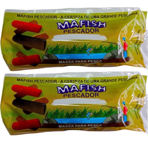 Massa Mafish 200g Kit 3 tabletes Sabores variados - Mafish pescador ...