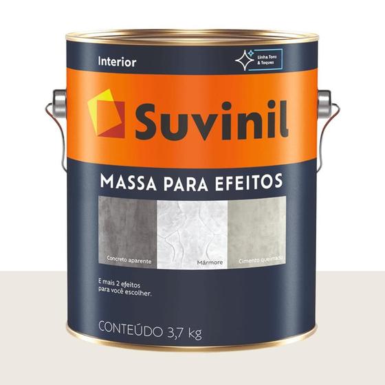 Massa para Efeito Mármore Suvinil Gelo Seco 2,88 L - Tinta Efeito para ...