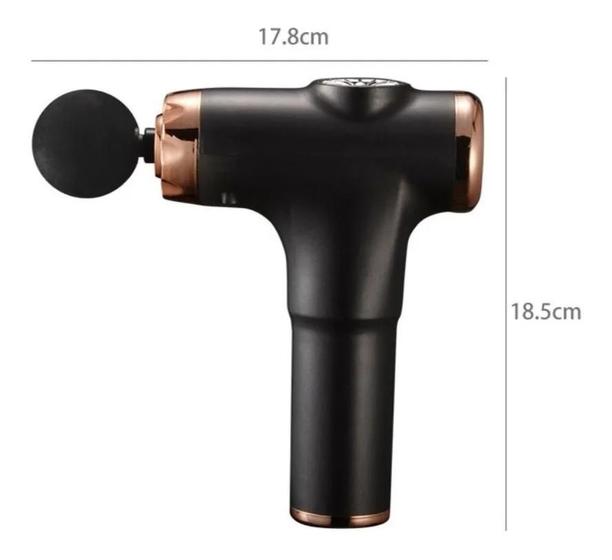 Massageador Elétrico Profissional Muscular - Fascial Gun - Massagem e ...