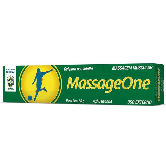 Massageone - Gel Para Massagem Muscular - Ação Gelada 60G - One Farma ...