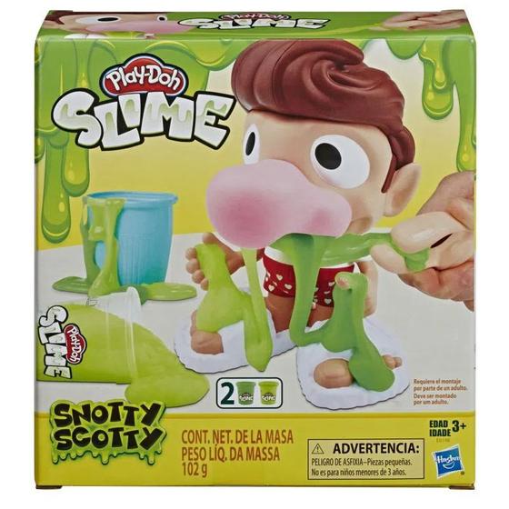 Massinha Play Doh Slime Snotty Scotty - Hasbro - Slime / Amoeba ...