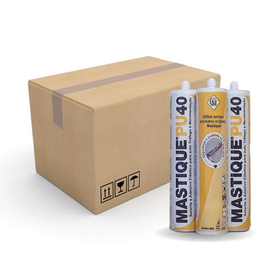 Mastique PU 40 Original (Caixa cheia/ 24 un) - Mastique Ltda. - Selante ...