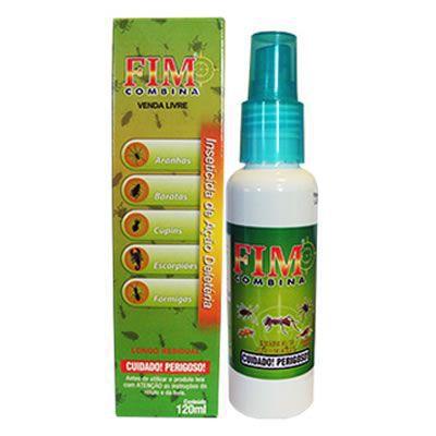 Mata Baratas Formiga Cupim Inseticida Fim Combina 120ml - Rawell ...