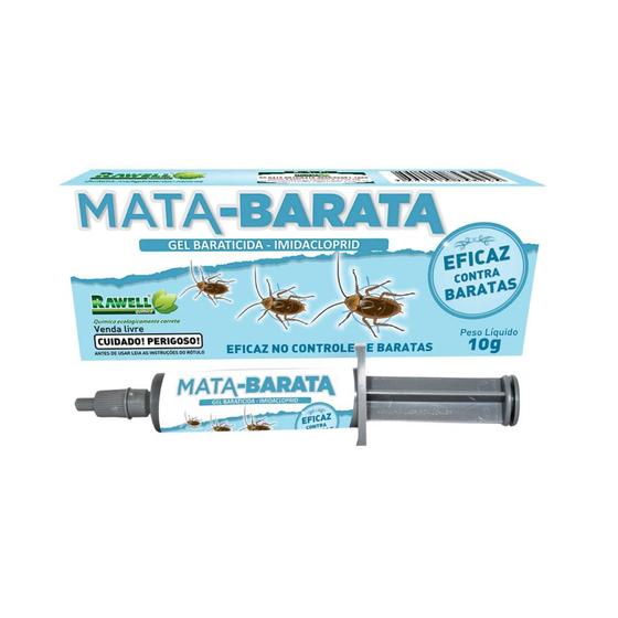Mata Baratas Gel Mata Barata 10gr Inseticida Uso Caseiro - Rawell ...