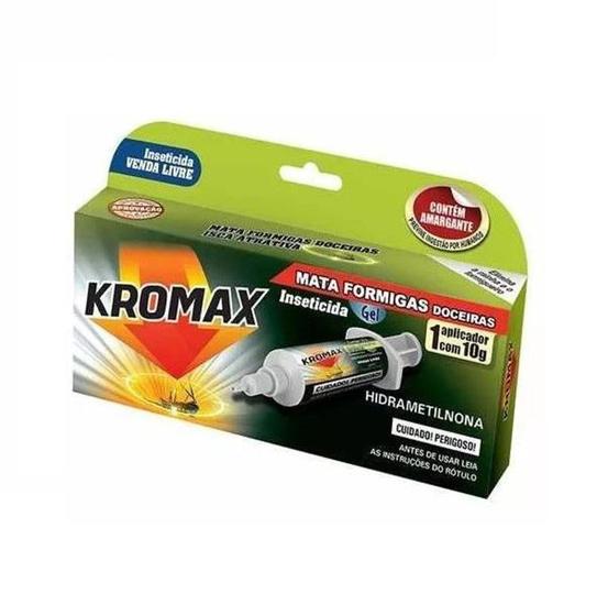 Mata Formiga Doceira Formicida Kromax Gel Seringa 10Gr - Formicida ...