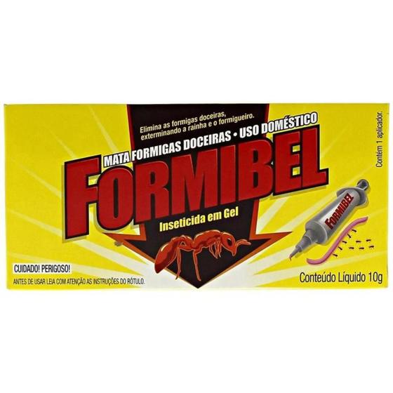 Mata Formiga em Gel Inseticida Formibel 10g - Nobel do Brasil ...