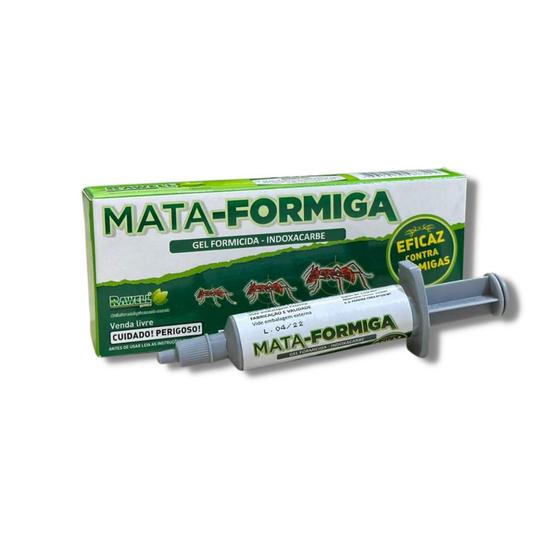 Mata Formiga Gel Mata Todos Os Tipos De Formiga 10gr - Rawell ...