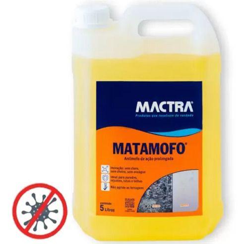 Mata Mofo Bolor Mactra 5 Litros Mofo Não Volta Anti Mofo Para Parede ...