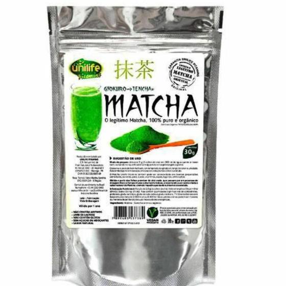 Matcha Legítimo Premium 100% Puro Original Chá Em Pó - unilife - Chá ...