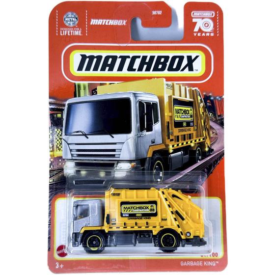 Matchbox - Garbage King - HKW95 - Carrinhos e Cia - Magazine Luiza