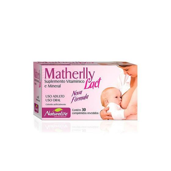 Matherly Lact Suplemento Alimentar Minerais 30 Comprimidos - Natulab ...